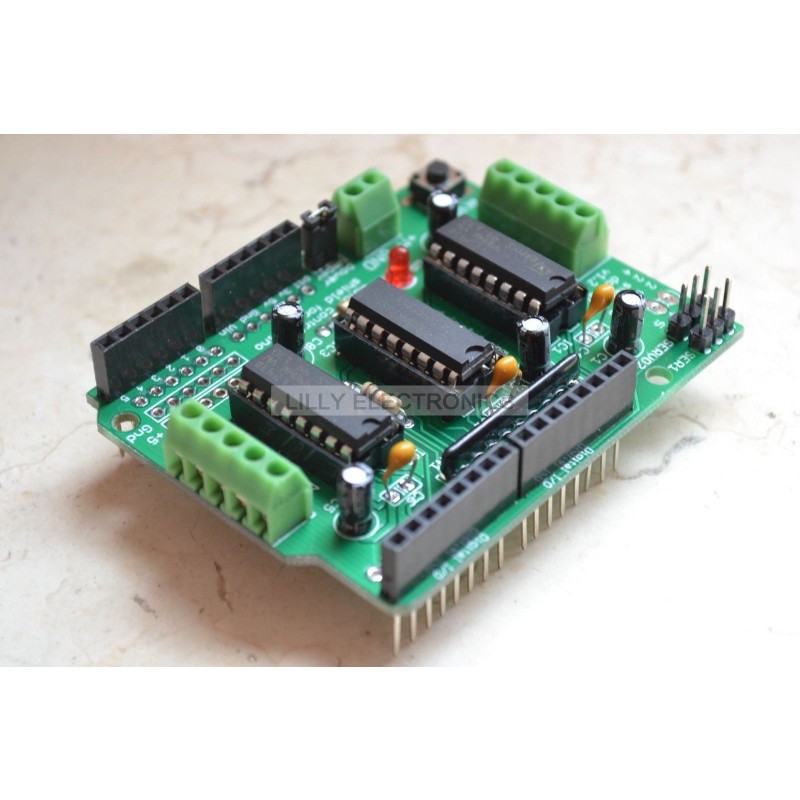 Stackable Motor Driver Shield L293d 2 F Arduino Duemilanove Uno Mega